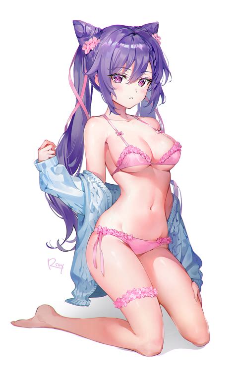 Keqing Genshin Impact Drawn By Rity Danbooru