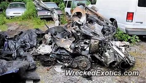 Ryan Dunn Porsche Before And After Crash
