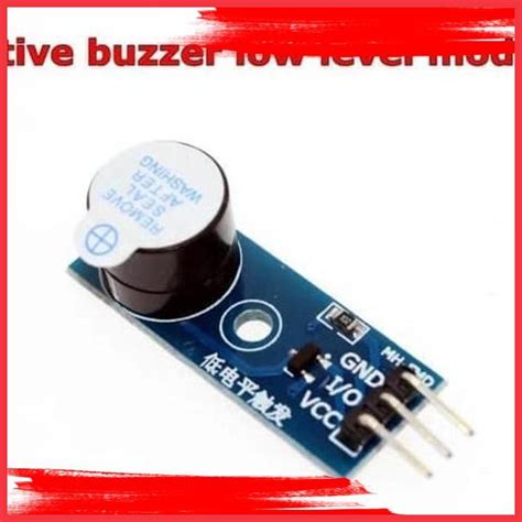 Jual Ise Active Buzzer Alarm Module Sensor Beep Audio Control Panel For Arduino Shopee Indonesia