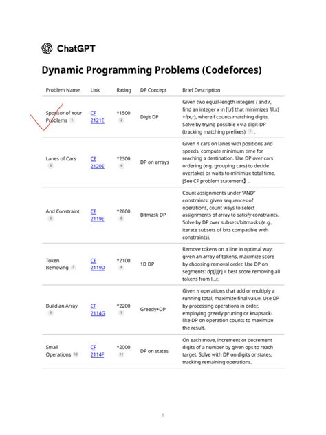 Dynamic Programming Problems Codeforces Pdf Dynamic Programming String Computer Science