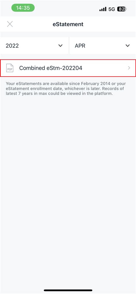 E Statement Dbs Treasures China