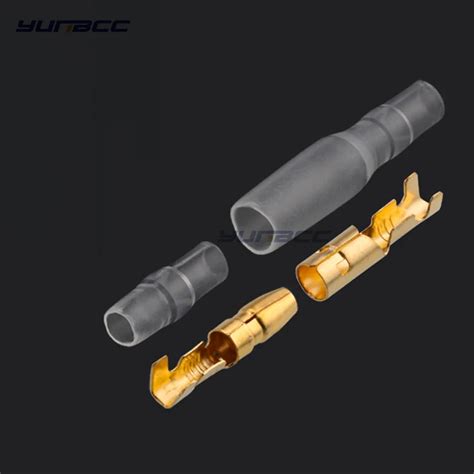 총알 크림프 터미널 와이어 커넥터 핀 칼집이 있는 암수 소켓 4 Mm Aliexpress