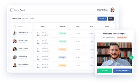 Buddy Punch Employee Time Clock Software And App