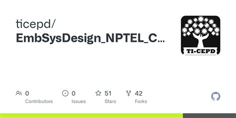 GitHub Ticepd EmbSysDesign NPTEL Course