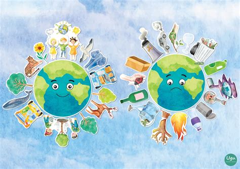 Earth Day Recycle Sortwaste Sorting Busy Book Printable Gametrash