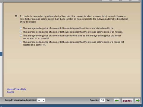 Solved To Conduct A One Sided Hypothesis Test Of The Claim