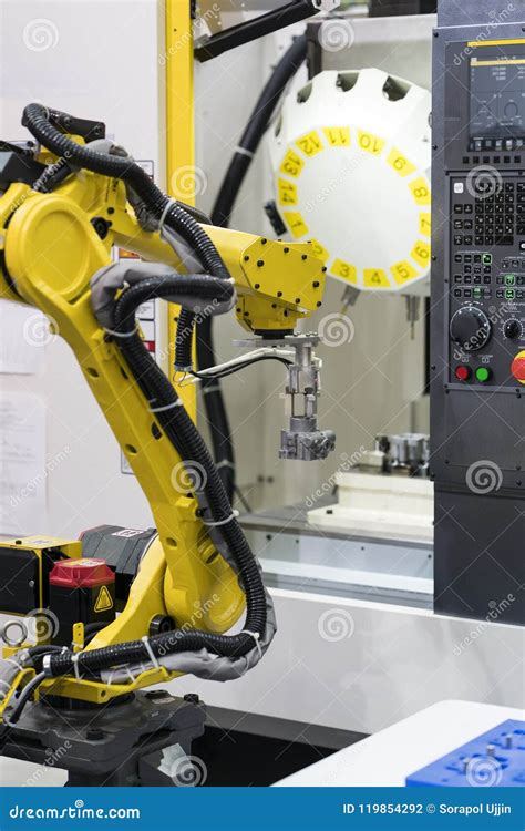 Robot Load Unload System Of Cnc Wheel Gear Cutting Machine Automation And Robotics In Cutting