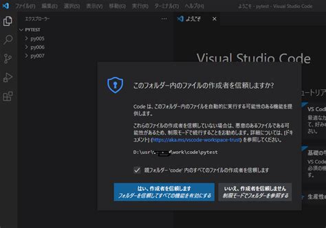 VSCode で Python をデバッグする AreGe