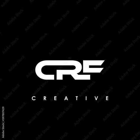 Crf Letter Initial Logo Design Template Vector Illustration Stock Vector Adobe Stock
