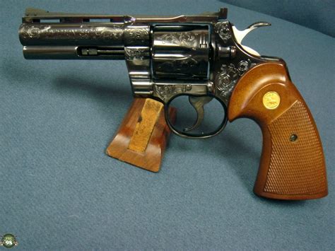 SOLD COLT CUSTOM SHOP PYTHON FACTORY CLASS C ENGRAVED Pre Antiques