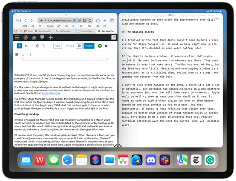 Stage Manager Is A Window Into The Future Of The Ipad—a Broken One