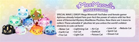 Aphmau 6” Meemeow Mystery Plush Series 8 Youtube