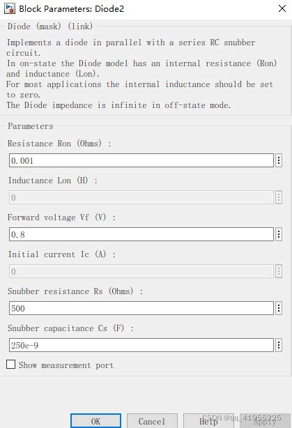matlab simulink 二极管搭建整流电路 1 simulink中二极管 csdn博客
