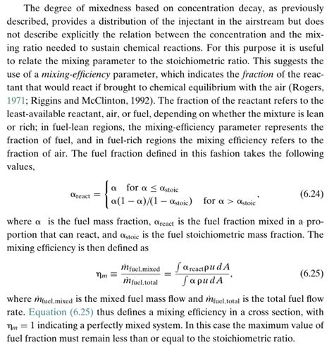 How To Explain The Equation Of Mixing Efficiency In The Scramjet Researchgate