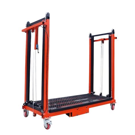 500kg Mobile Portable Electric Scaffold Lifting Small Elevator Lift For Construction