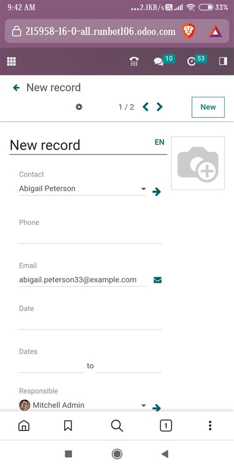 Mobile Apps Odoo Studio Book