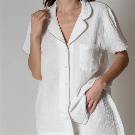 Organic Cotton Gauze Alaia Short Pajama Set House No23