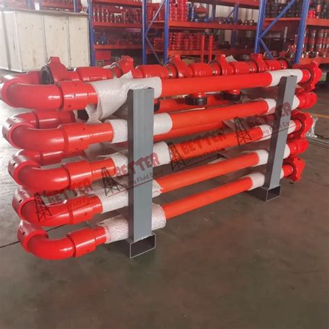 Chiksan Figure 1502 Longsweep Cementing Circulating Loop Hose Style 50 X Style 50 Swivel Joint