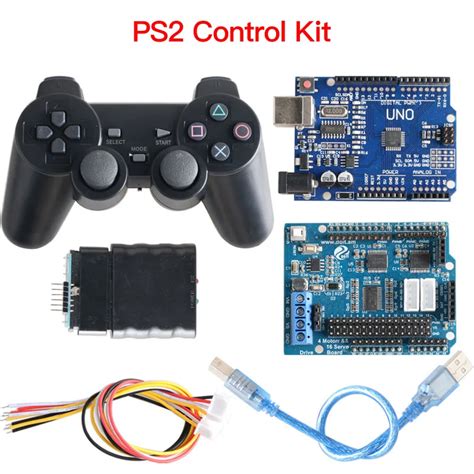 bluetooth wifi handle controller kit for arduino robot arm gripper tank