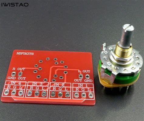 Double Shielded Signal Selection Switch Pcb Kit For Alps 3 Pole To 4 G