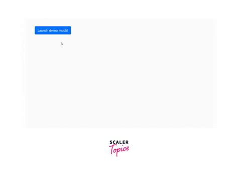 Bootstrap JS Scaler Topics