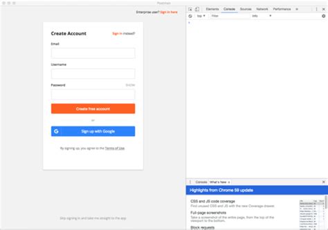 postman hangs on launch macsierra os high · issue 4940 · postmanlabs