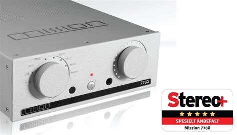MISSION 778X med supertest i Stereo+ - STEREOFIL AS