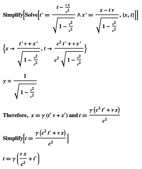Lorentz Transformations A Philosophers View