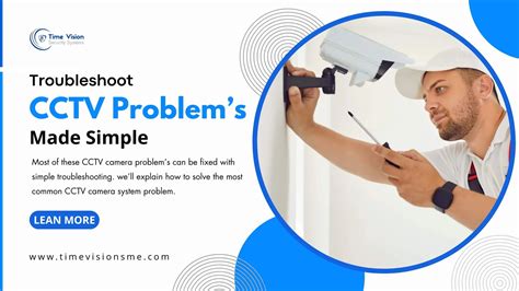 How To Troubleshoot Common Cctv Camera Problems