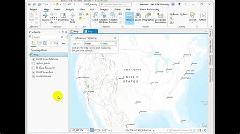 Geodesic Versus Planar Distances Youtube