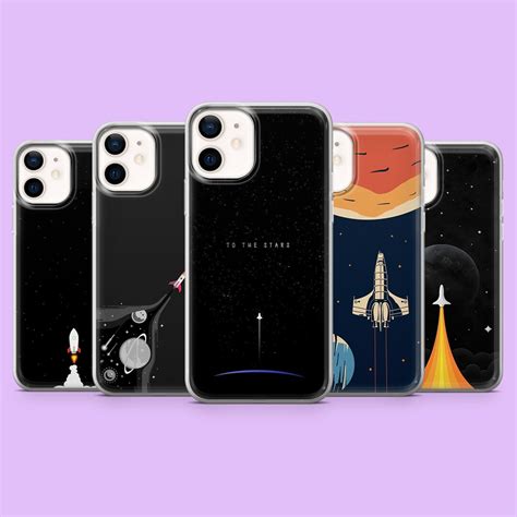 Aerospace Phone Case Minimal Space Astronomy Cover For Iphone 15 14