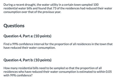 solved during a recent drought the water utility in a