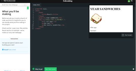 Hey Im Jesslyn Code Academy Html And Css Build Your Own Webpage