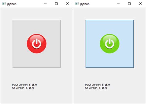 Python Pyqt5 Fusion Style Button Icons Are Broken Stack Overflow