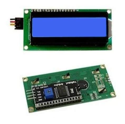 Display Lcd 16x2 1602 Fundo Azul Modulo I2c MercadoLivre