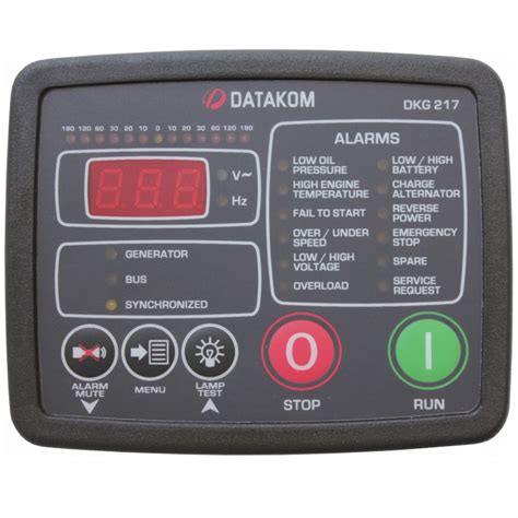 Datakom Dkg 217 Manual Start Generator Control Panel With Synchroscope Ats Amf Avr Ecm Dkg