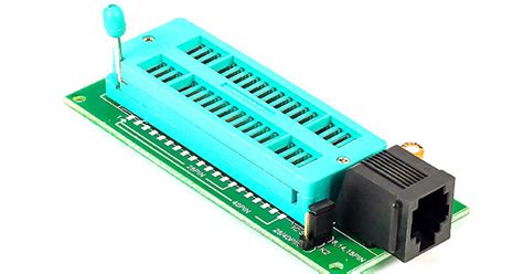 40 Pin Zif Socket Board Pickit2 Compatible