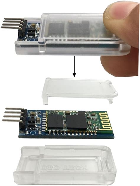 dsd tech bt 06 bluetooth 2 0 spp wireless 4 pin module for arduino