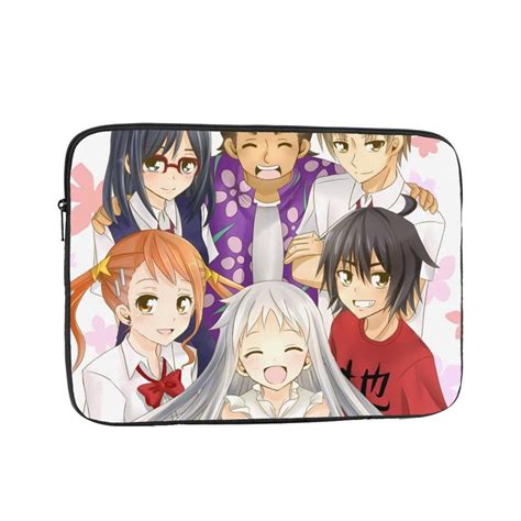 Anohana Capa Para Laptop De 10 A 17 Polegadas Protetora À Prova De Choque Notebook Bolsa