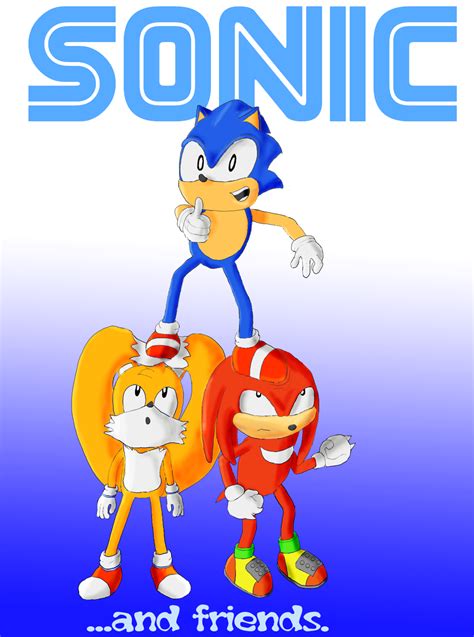 Sonic Tails And Knuckles By Namatamiku On Deviantart