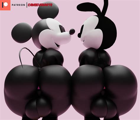 Post Blender Camseven Mickey Mouse Oswald The Lucky Rabbit