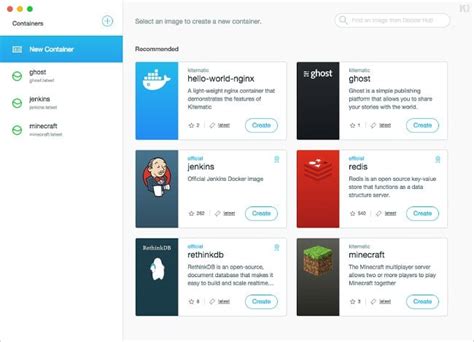 Docker Snacks On Mac App Chaps Kitematic To Put Ui On Container Tools
