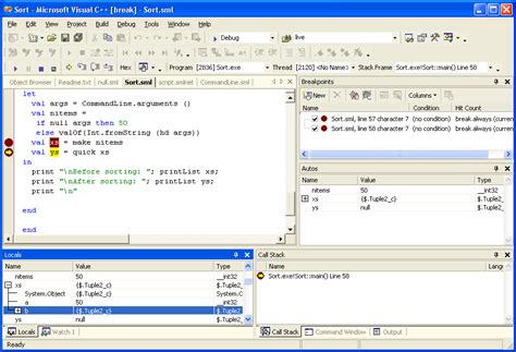 SML NET In Visual Studio NET