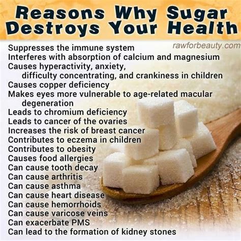 Does Sugar Affect Your Health Choose Your Life Style