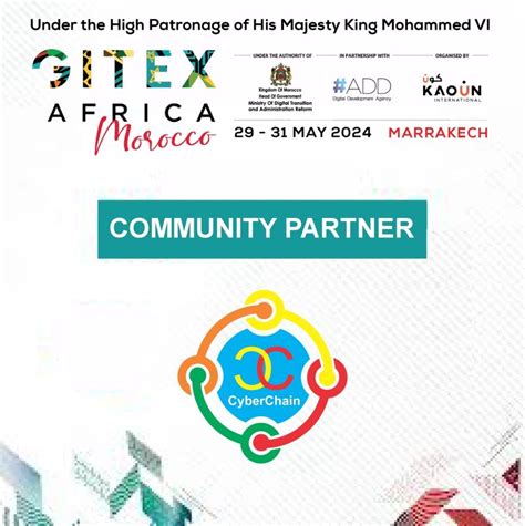 cyberchain on linkedin gitexafrica cyberchain communitypartner