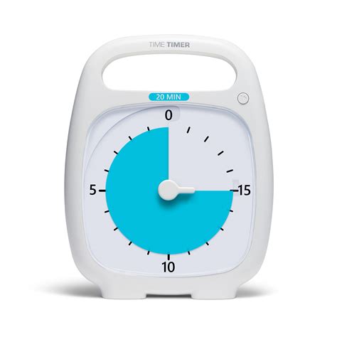 Plus® 20 Minute Timer White K12 School Supplies