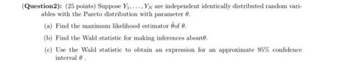 solved question2 25 points suppose y1 … yn are