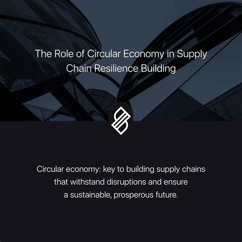 The Role Of Circular Economy In Supply Chain Resilience Building → Scenario