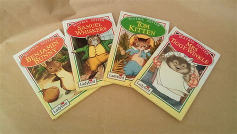 Beatrix Potter Vintage Ladybird Books Samuel Whiskas Benjamin Bunny Tom