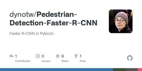 Github Dynotwpedestrian Detection Faster R Cnn Faster R Cnn In Pytorch